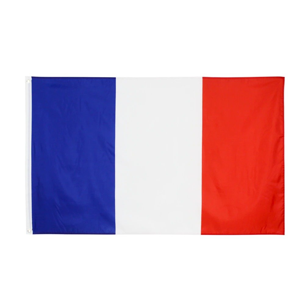 TORAKIPA - Bandeira da França 90 cm x 150 cm C/ Anilhas Para Mastro ... TORAKIPA - Bandeira da França 90 cm x 150 cm C/ Anilhas Para Mastro ...