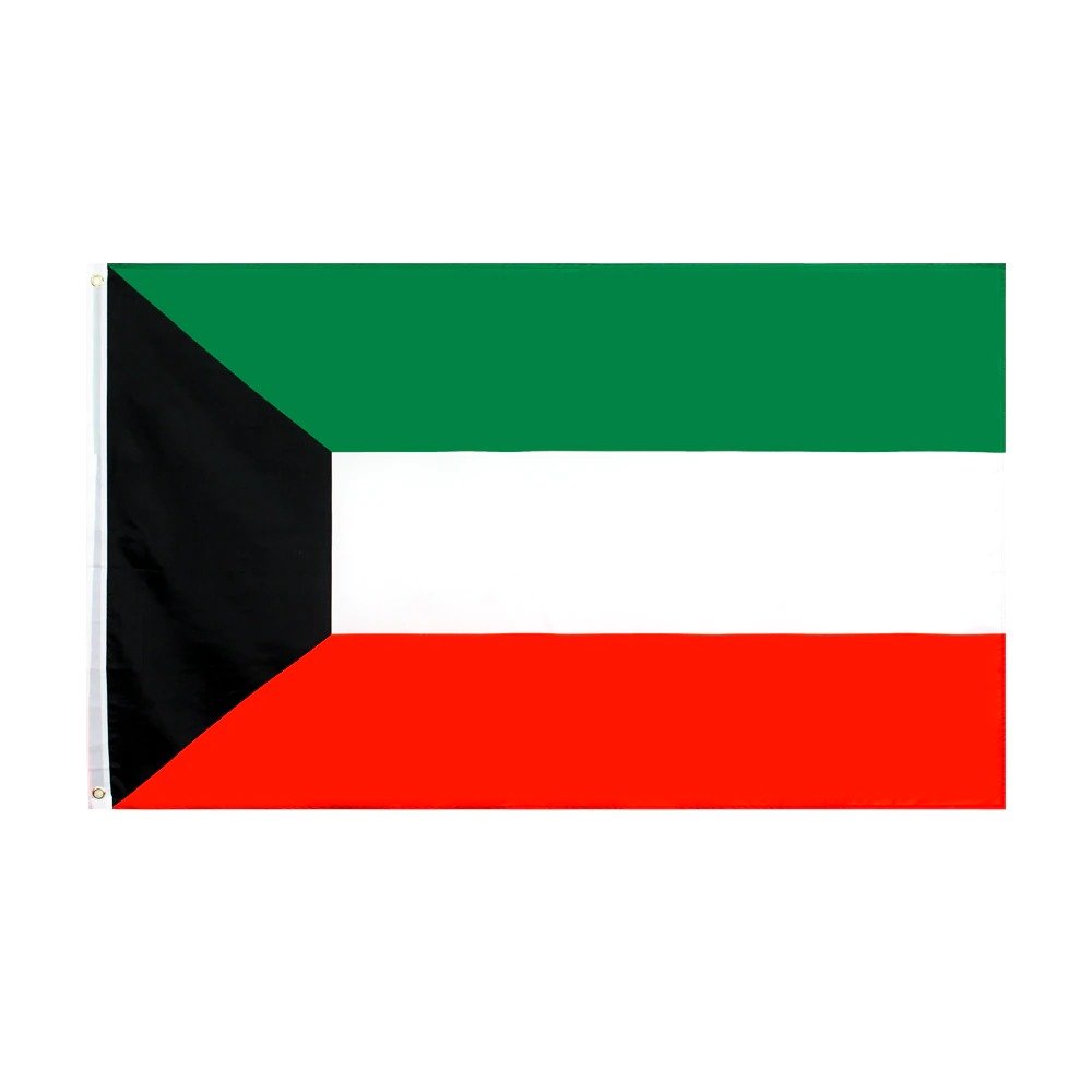 TORAKIPA - Bandeira da Kuwait 90cm x 150 cm C/ Anilhas Para Mastro Alta ... TORAKIPA - Bandeira da Kuwait 90cm x 150 cm C/ Anilhas Para Mastro Alta ...